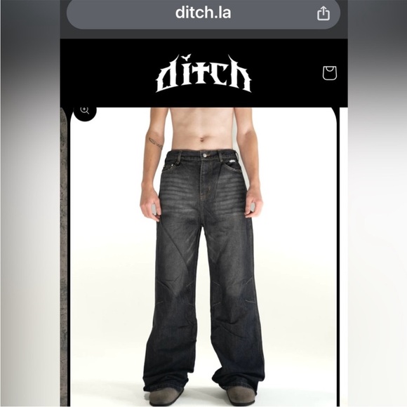 Ditch LA | Jeans | Ditch La Denim Jeans Black | Poshmark